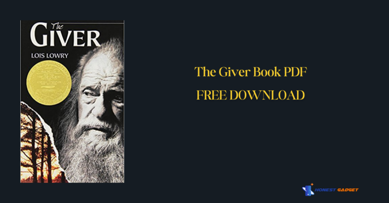 The Giver Book PDF -Free Download - Honest Gadget